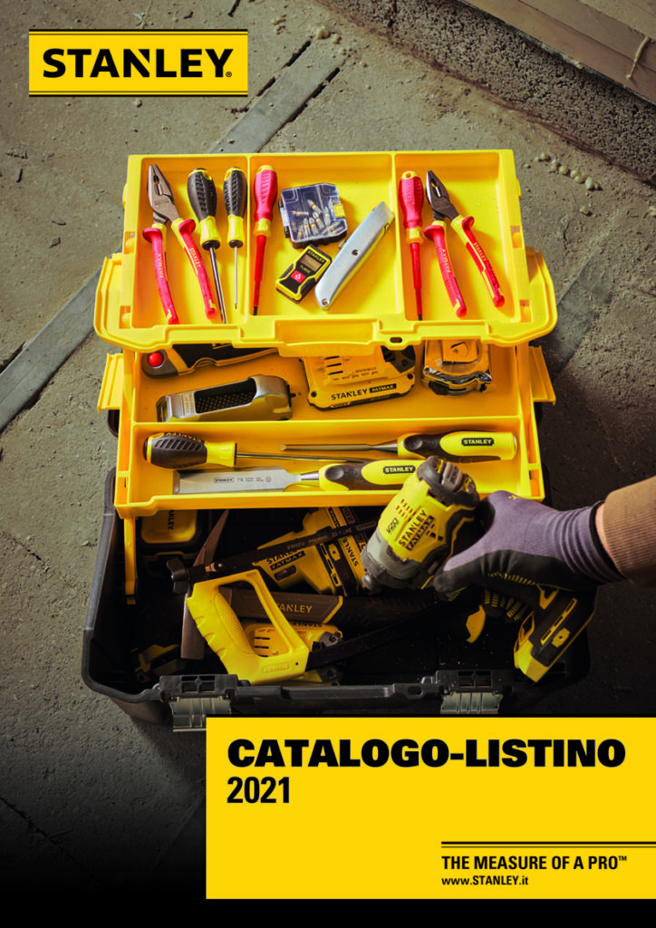 Catalogo-Listino Stanley 2021: il punto di riferimento per i rivenditori