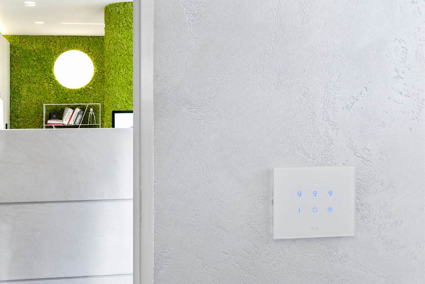Gli interruttori Ave Touch in un innovativo studio di architettura a ...